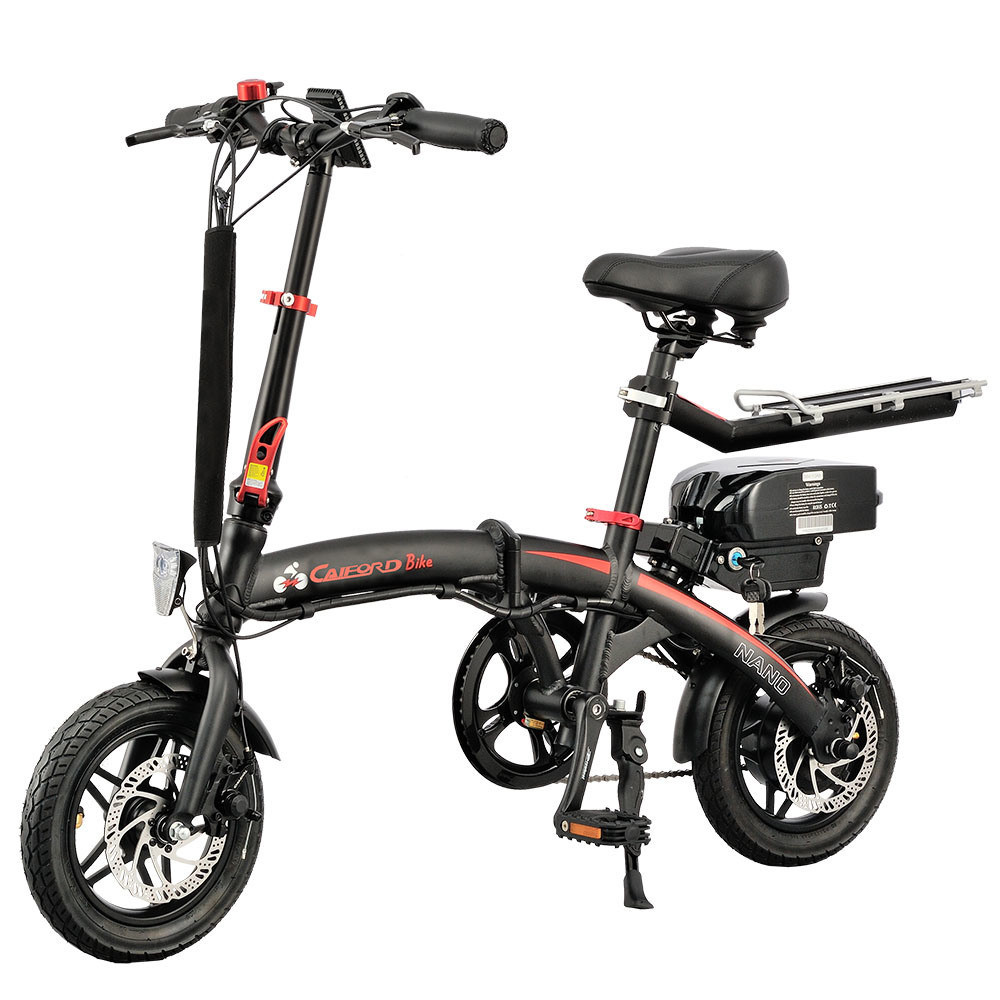Buy 12inch 250w Suspension Front Fork Mini Electric Moped Sepeda ...