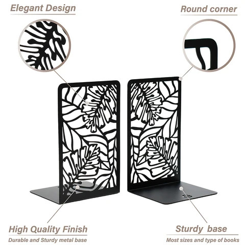 Buy Beautiful Tree Pattern Metal Bookstand Office Desktop Organizer ...