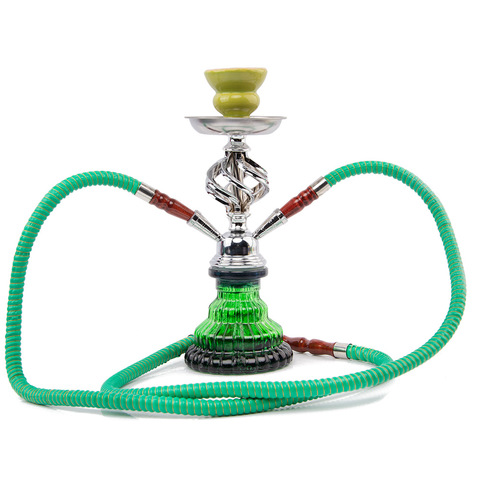 Buy Big Chicha Pipe Shisha Hookah With Ceramic Bowl And 2 Hose Nargile ...