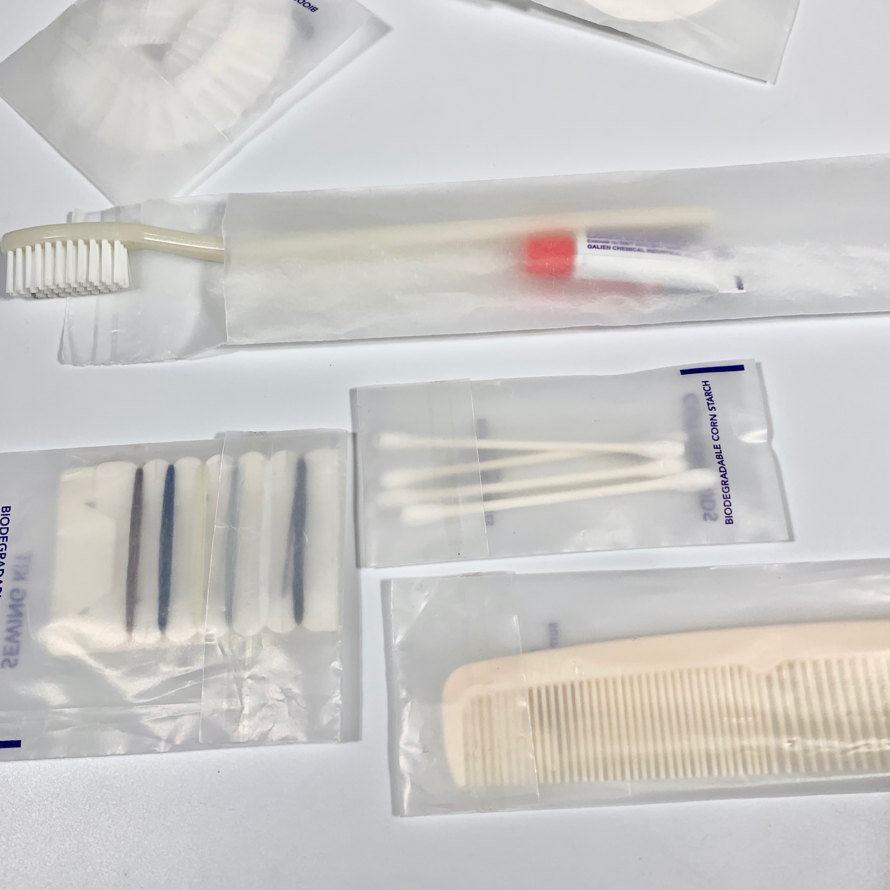 Buy Biodegradable Corn Starch Sachet With Print For Eco Friendly Hotel ...