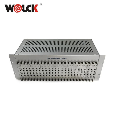 Buy Broadcast Headend 48~860mhz 24 In 1 Catv Analog Fixed Cable Tv ...