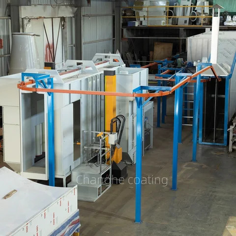 Buy Changhe Full Automatic Electrostatic Powder Coating Line For Spray ...