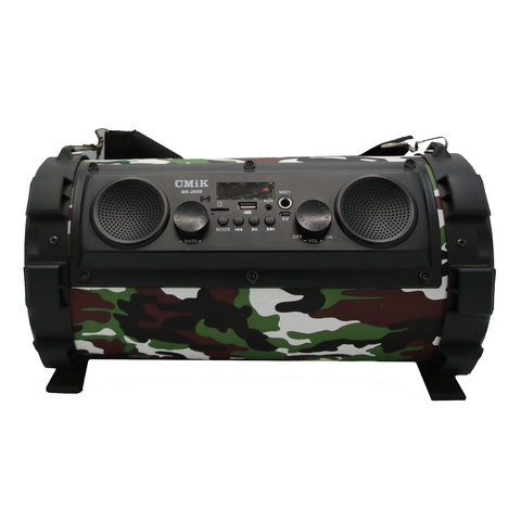 Buy Cmik Mk-2009 Audio Subwoofer Karaoke Wireless Portable Mini Fm Blue ...