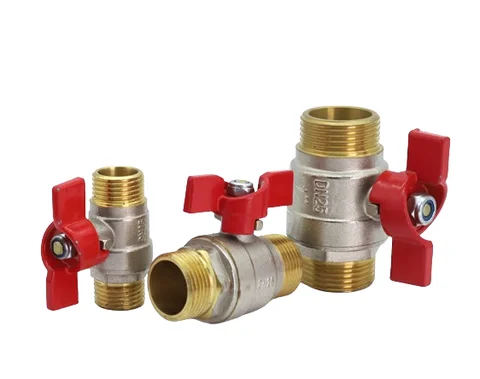 Buy Copper Ball Valve External Thread Tap Water Switch Two-piece ...