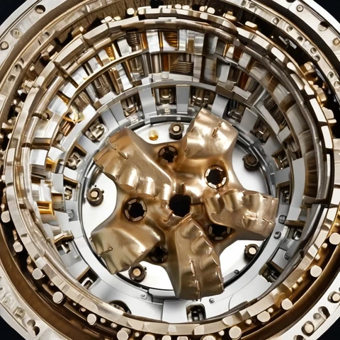 Buy Deepfast M715 12 Blades Micro Core Drill Bit Medium Hard Formation ...