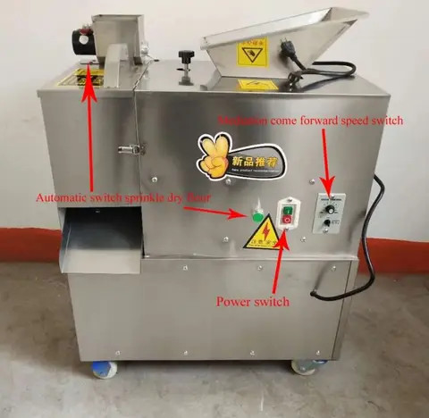 Buy Dough Divider And Rounder Automatic Dough Cutter Machine For Bakery ...