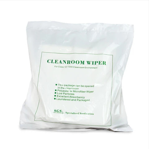 Buy Esd Cleanroom Wipers Custom Screen Cleaning Camera Lens 100% ...