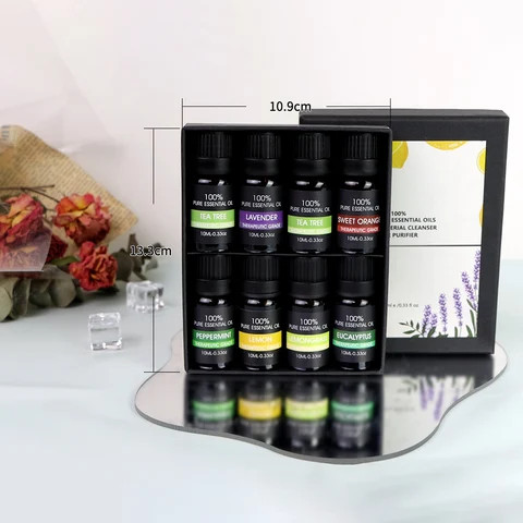 Buy Essential Oil Blend Set 100% Pure 10ml Volume Natural Plant ...