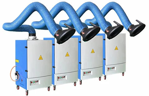 Buy Factory Mobile Fume Extractor Self Cleaning System Welding Dust ...