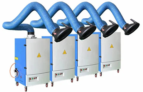 Buy Factory Mobile Fume Extractor Self Cleaning System Welding Dust ...