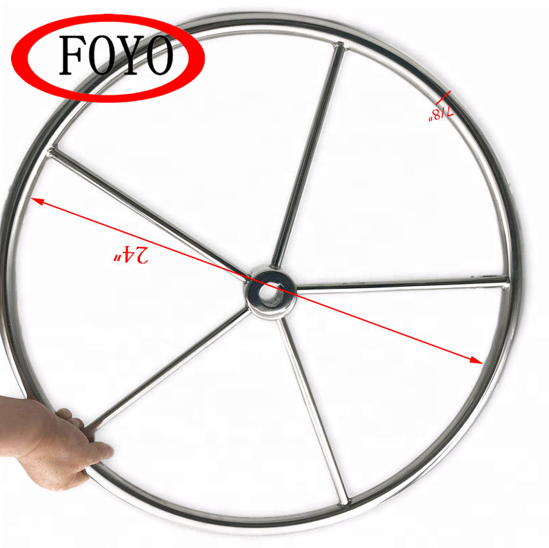 Buy Foyo Brand Hot Sale Marine Hardware Boat Stainless Steel 6 Spokes ...