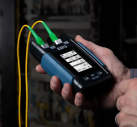 Buy Ftth Fiber Pon Optical Power Meter Optical Light Source Set Exfo ...