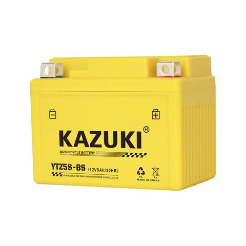 Buy Gtz5s Aki Motor Bike Battery Ytz5s-bs 12v4ah/5ah Maintenance Free ...
