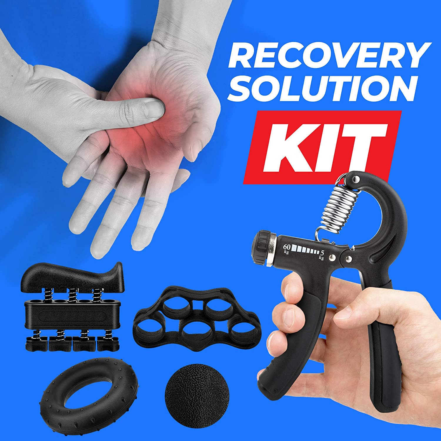 Buy Hand Grip Dynamometer Unit Sepeda United Trainer Finger Wrist ...