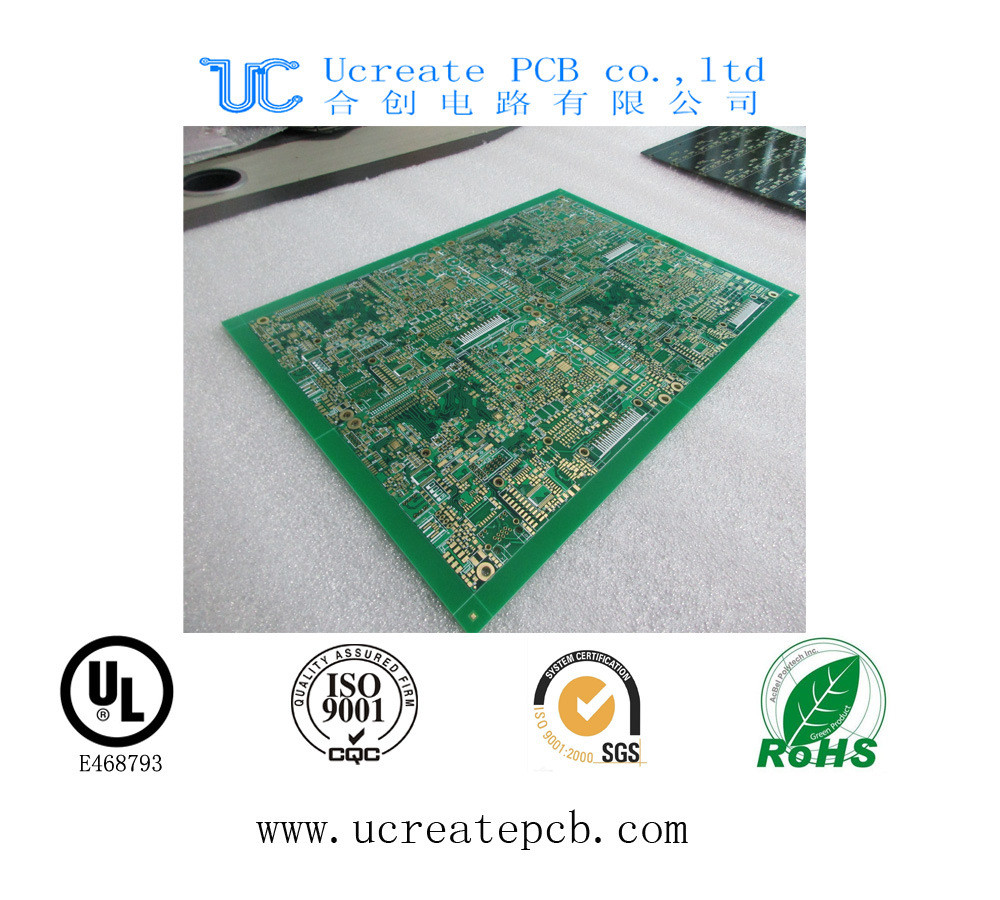 Buy High Frequency Electric Power Control Pcb Board Immersion Gold Pcb ...