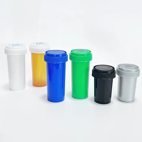 Buy High Quality Plastic Pharmacy Packing Reversible Cap Vials Thumb ...