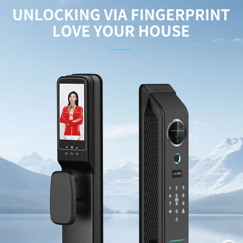 Buy Jec Tuya Automatic Inteligente 3d Face Recognition Security ...