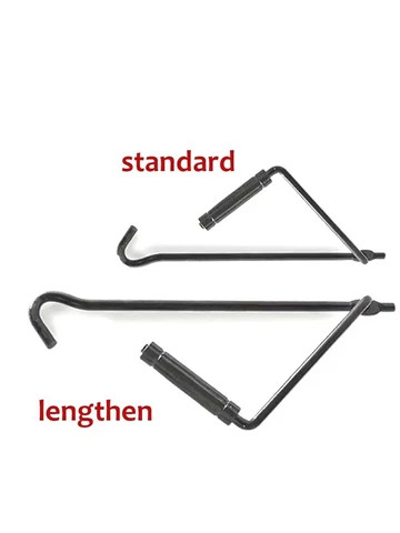 Buy Manual Tire Crank Rocker Wrench Car Jack With Folding Handle ...