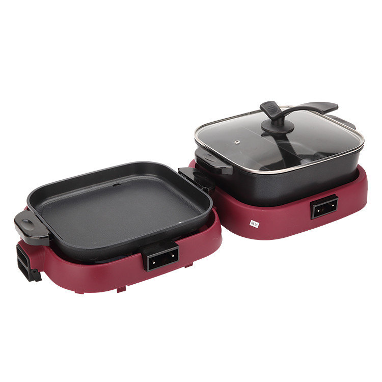 Buy Multi Functional Smokless Electrical Hot Pot 1400w Skillets ...