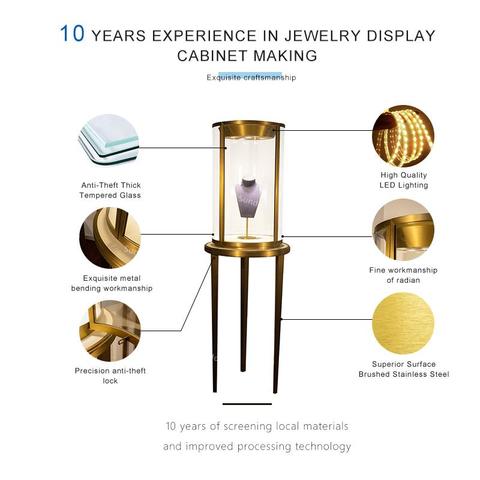 Buy New Design High Tall Jewellery Display With Legs Necklace Jewelry ...