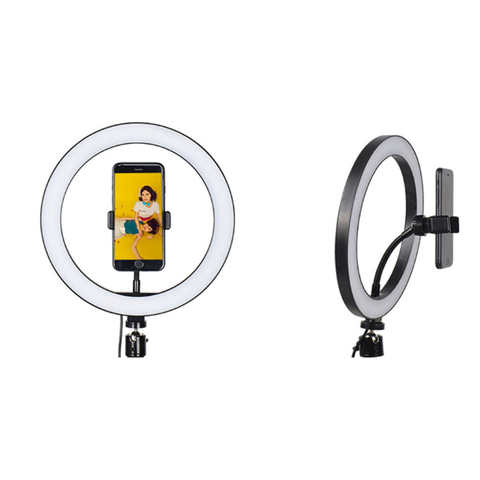 Buy Outer Dimmable Bi-color Dslr Camera Ring Light Photography Makeup ...