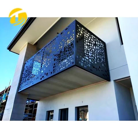 Buy Perforated Metal Sheet Decoration Mesh Balcony Fence from Beijing ...