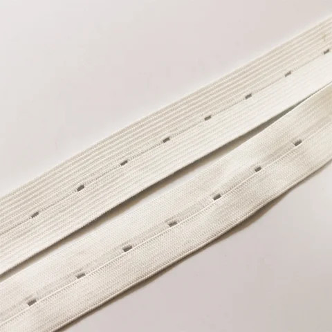 Buy Popular Polyester Rubber Buttonhole Elastic Webbing For Sewing ...