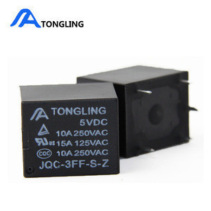 Buy Relay Types Jqc-3ff-s-z 5vdc 15a 125vac 10amp Pcb Relay from ...