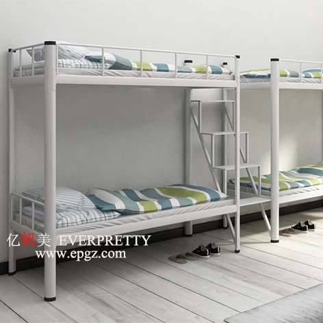 Buy School Dormitory Bunk Bed Four Students Metal Furniture Bunk Bed ...