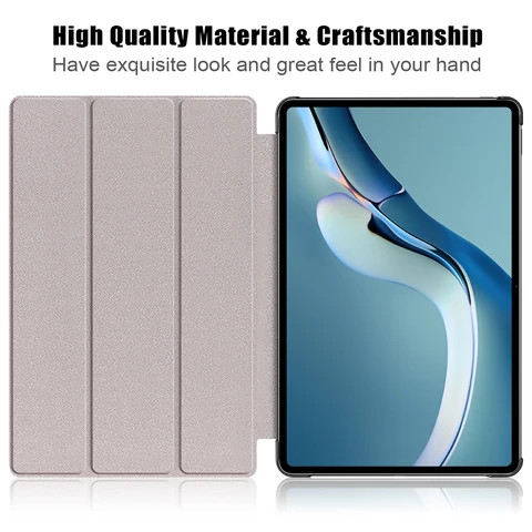 Buy Slim Trifold Stand Pu Leather Smart Cover Tablet Pc Case For Huawei ...