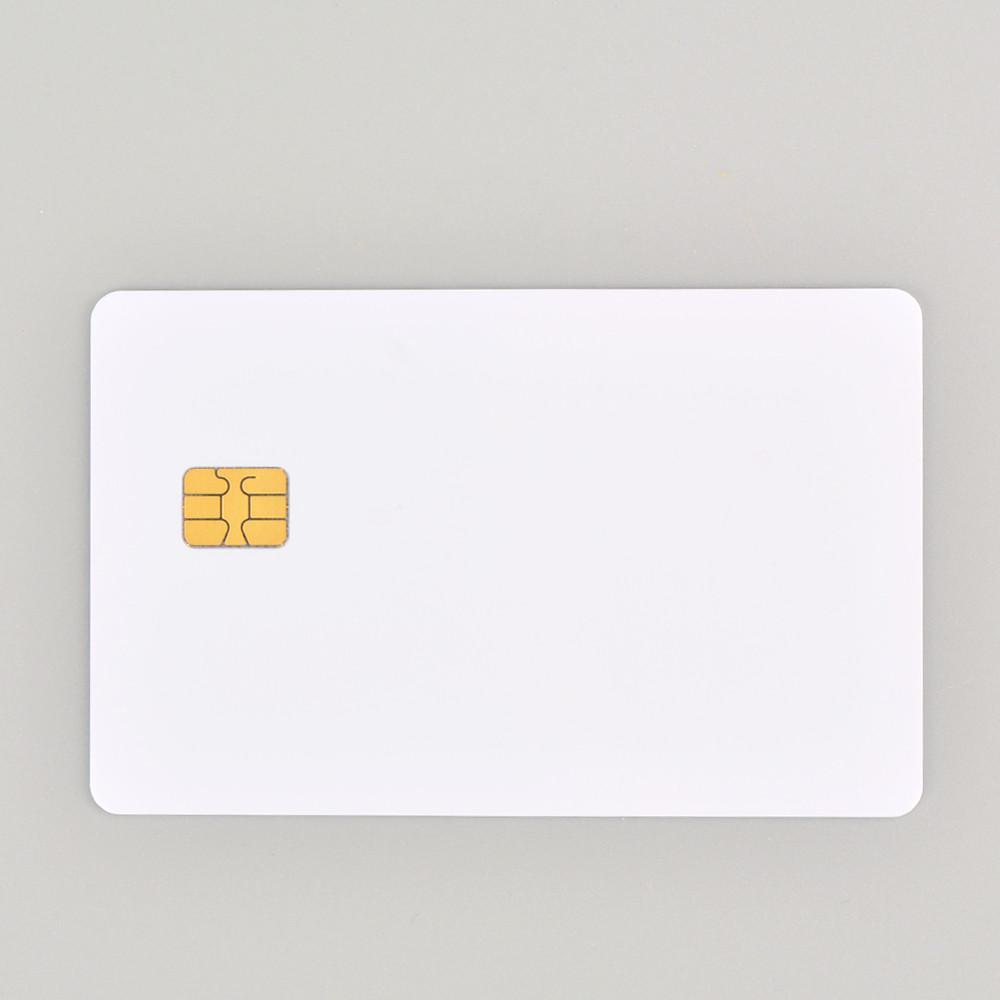 Buy Smart Pvc Ic Blank Credit Cards Printing Sle4442 Chip Cards from ...