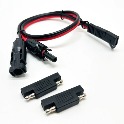 Buy Soldered Single-phase Solar Panel Adapter Cable Connector Ul2468 ...