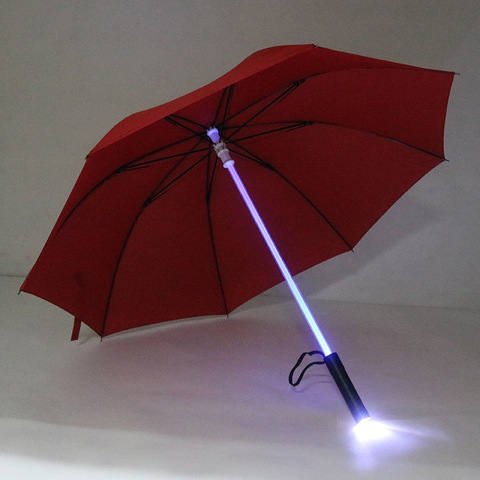 Buy Sunday Led Laser Sword Light Up Flashing Golf Umbrellas With 7 ...