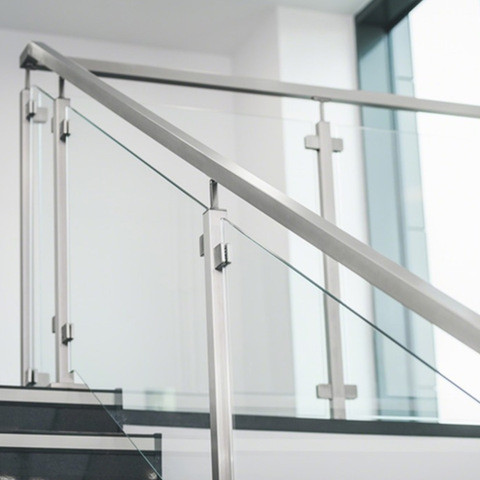 Buy Sus 304 Satin Surface Glass Balustrade Railing Australia Railings ...