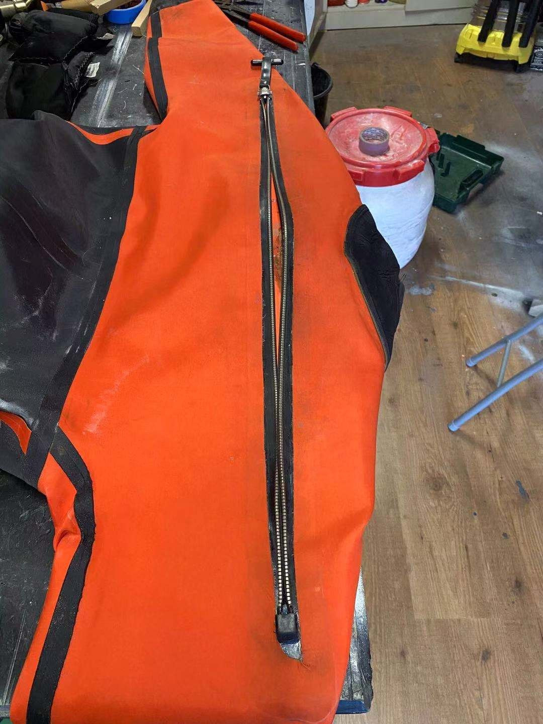 Buy Topaz Drysuit Zipper Dry Suit Zippers Metal Teeth Kin Seal from ...