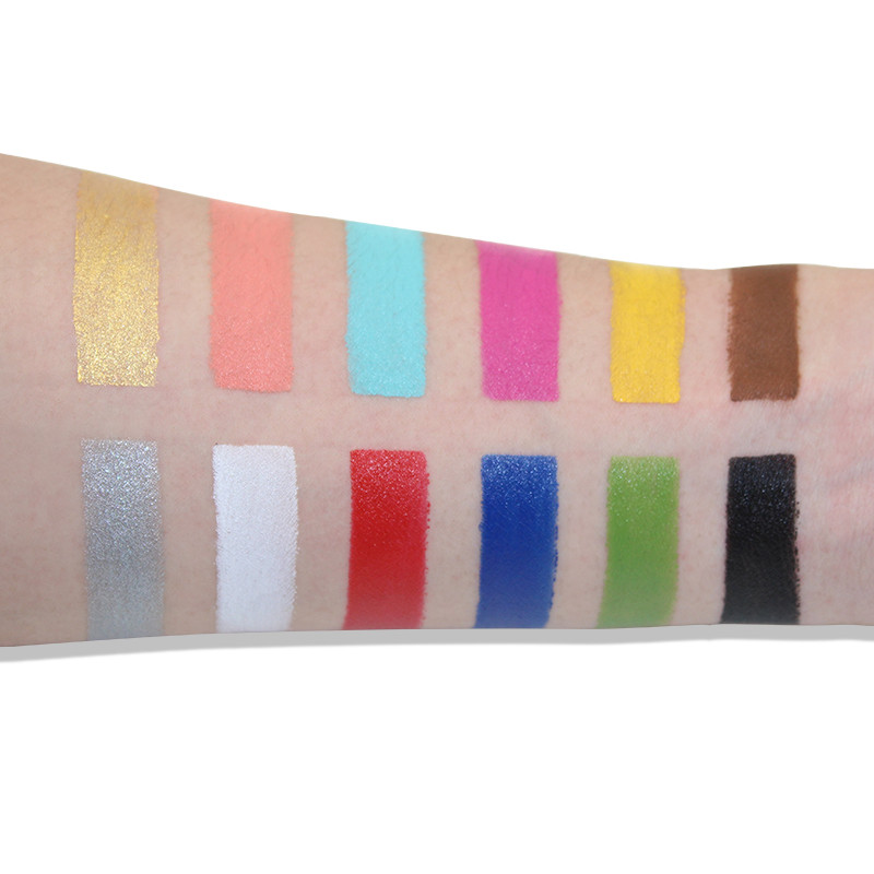 Buy White Waterproof Body Paint Safe Face Painting Face & Body Paint ...