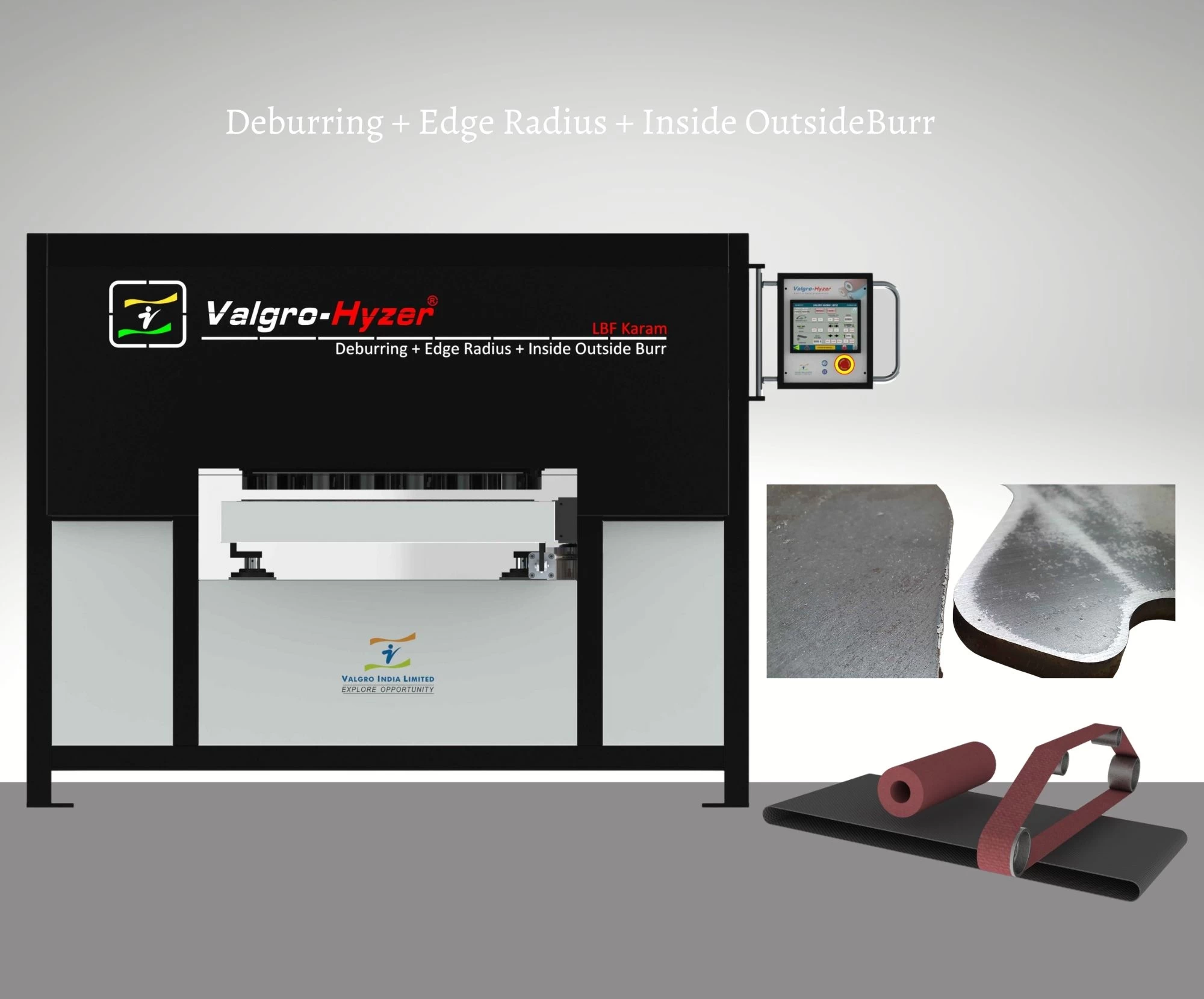 Buy Edge Radius Deburring Machine From Valgro India Ltd India