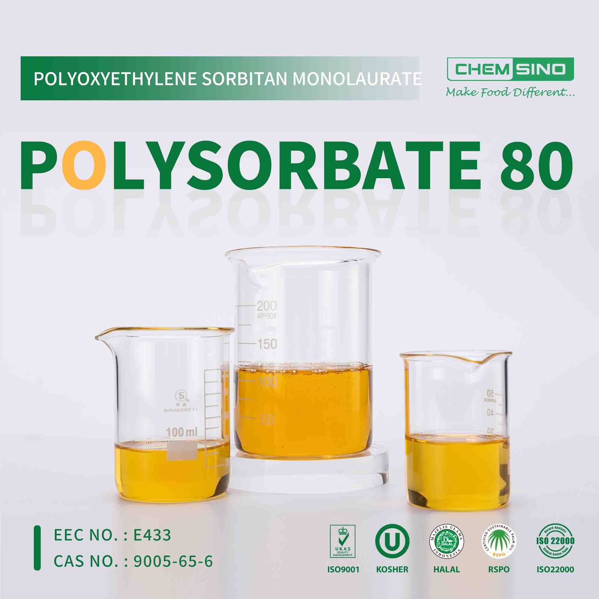 Buy Polyoxyethylene Sorbitan Monooleate (t-80) from Henan Chemsino ...