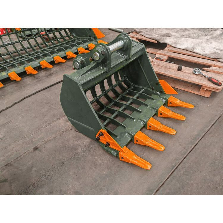 Buy Mini Excavator Sieve Bucket Skeleton Bucket With Teeth from XUZHOU ...