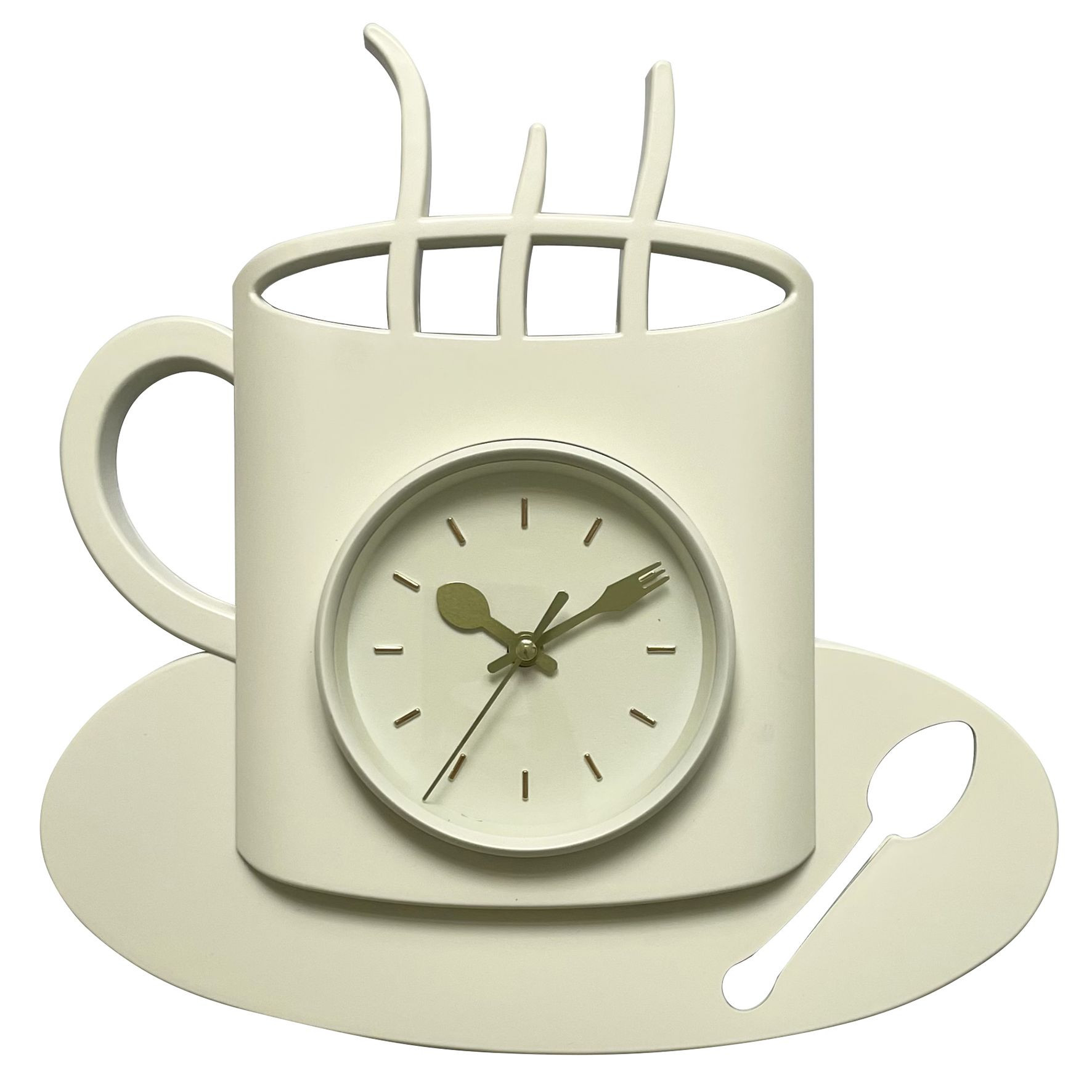 Buy A 12inch Clock In Shap Of Cup For Diningroom from Shaoxing Mingya ...