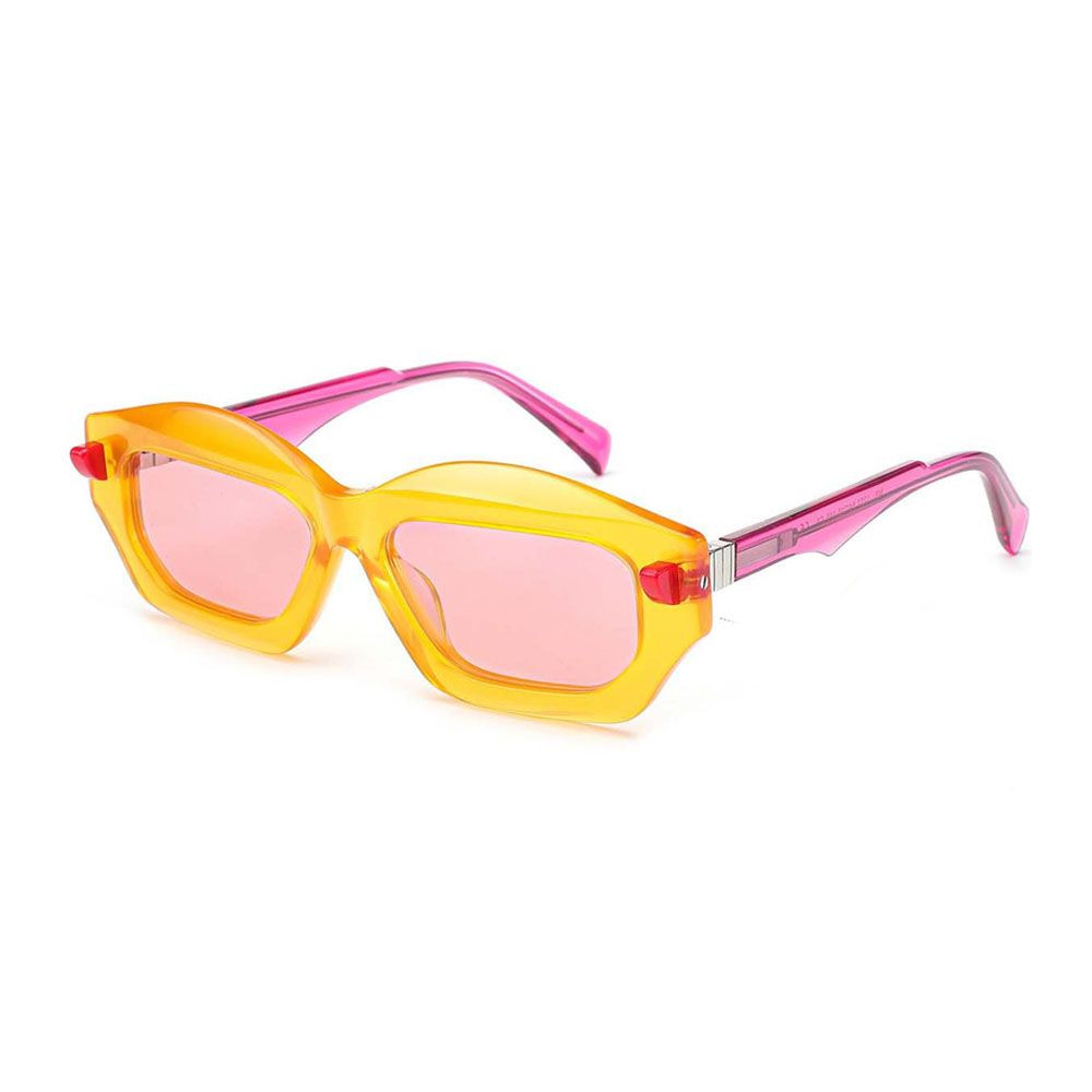 Buy Gd Italy Design Rainbow Candy Colorful Unisex Acetate Sunglasses ...