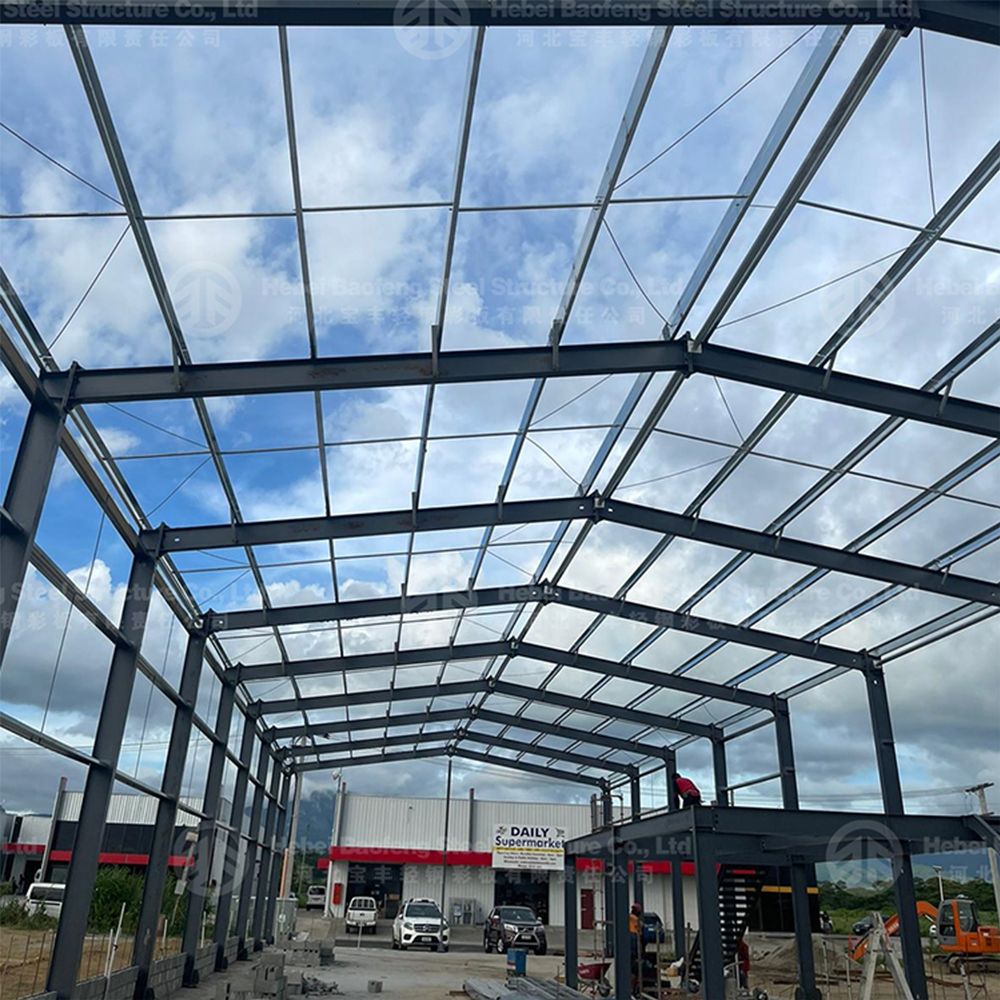 Buy Industrial Design Style Steel Structure Storage Warehouse With ...
