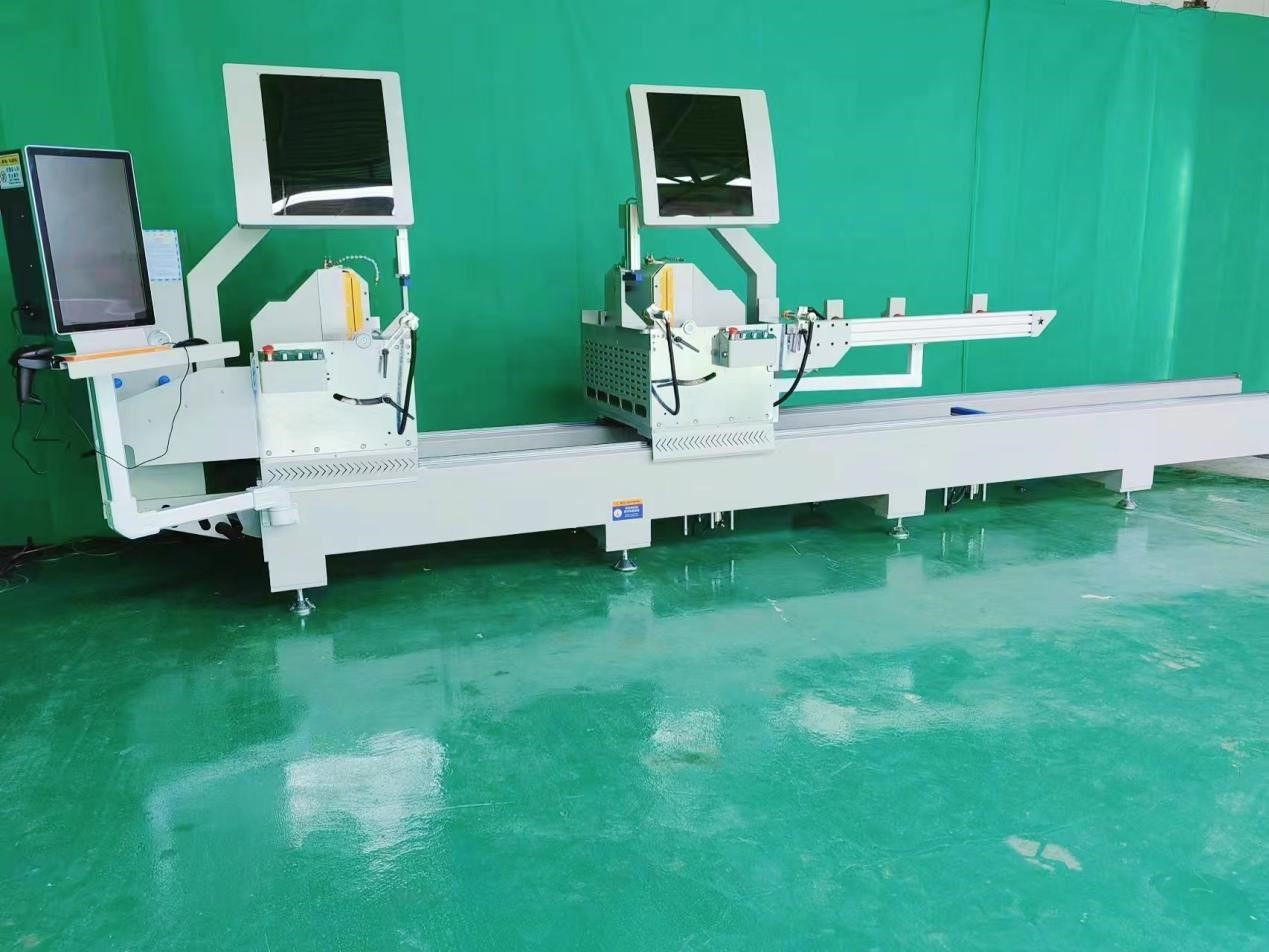 Buy Aluminum Profile Cnc Double-head Precision Cutting Saw Model: Ljz2 ...