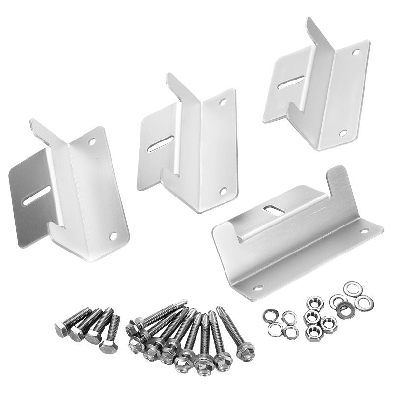 Buy Anodized Aluminum Solar Panel Mounting Z Bracket For Rv Off Grid from Xiamen X-energy ...
