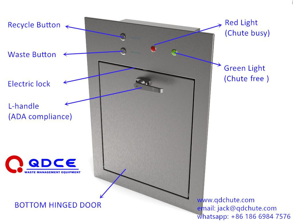 Buy Garbage Chute System, Trash Chute, Linen Chute from Qingdao chute ...