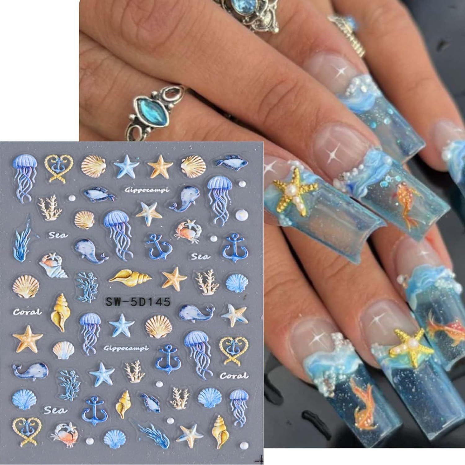 Buy Shell Nail Stickers from Yangjiang Jiangcheng Shangtong Trade ...
