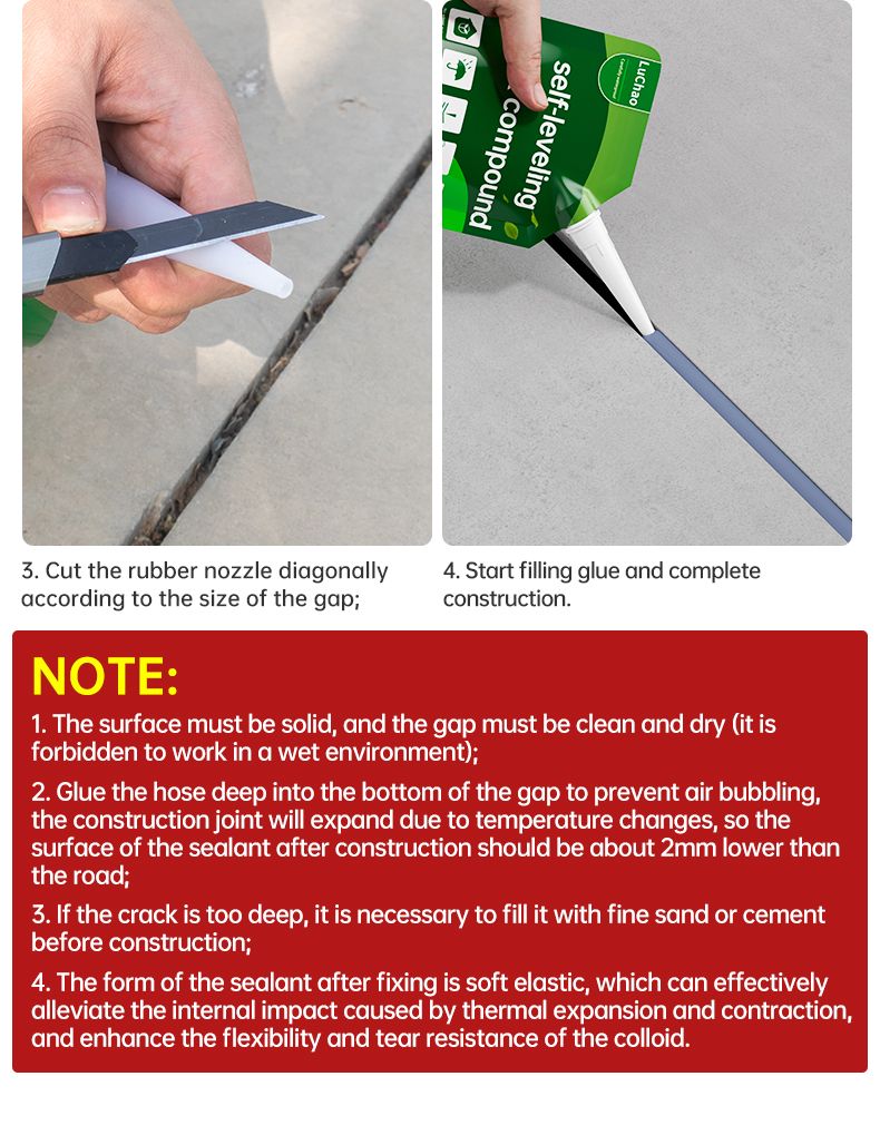 Buy Self Leveling Caulking Repair from Jinhua Luchao Chemical ...