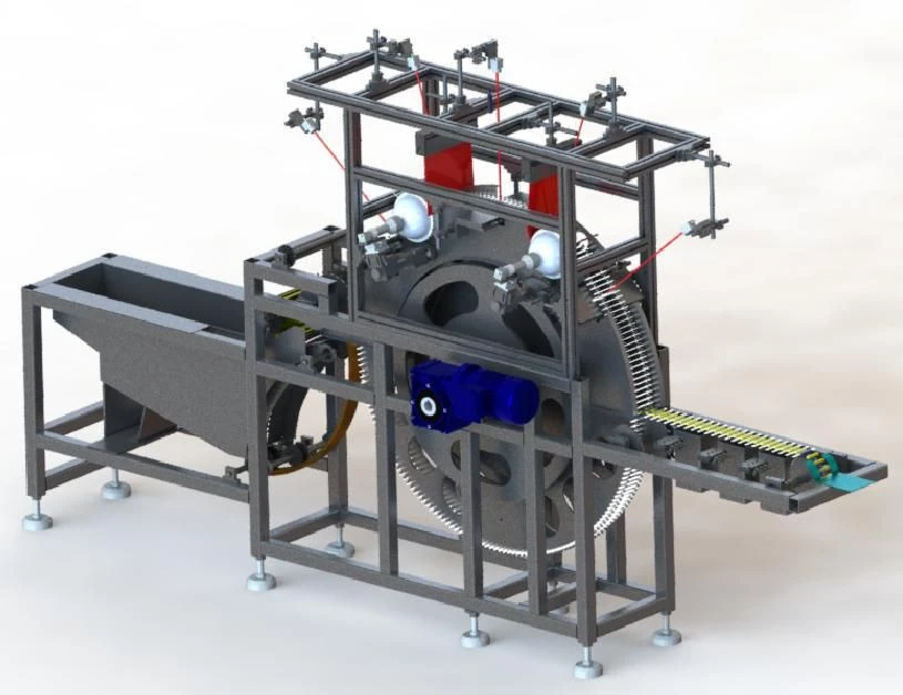 Buy Aoi Ice Cream Stick Appearance Defect Inspection Equipment from Suzhou PTC Optical ...