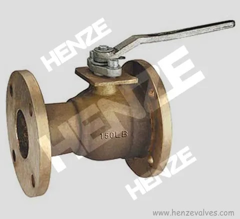 Buy 2 Pc Bronze B62 C95400 C95500 C95800 Flanged Rf Ff Ball Valve from ...