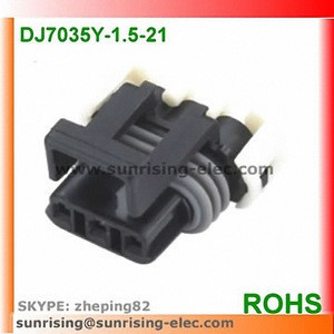 Buy 3 Pin Female Waterproof Electrical Plugs Auto Wire Connector ...